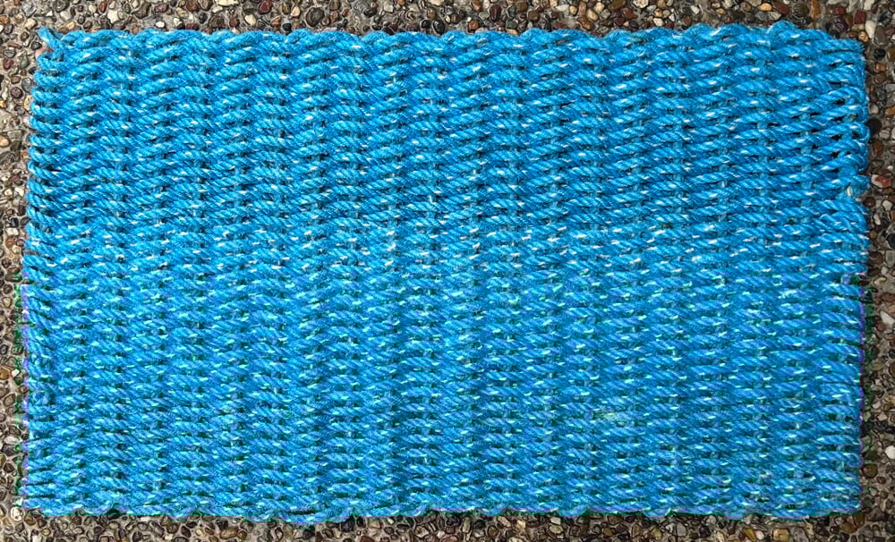 Blue - 35 Fathom - Lobster Rope Mat | Seasett