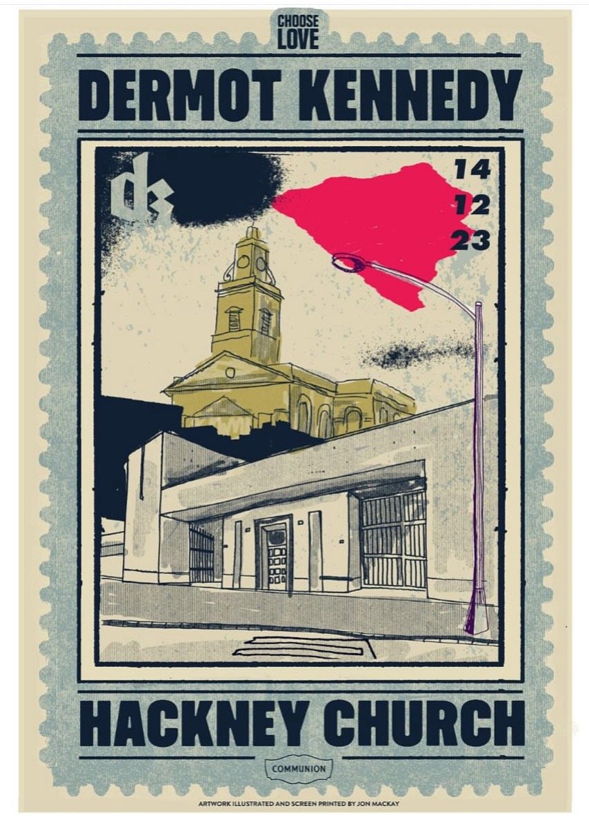 Dermot Kennedy Screen Print | Jon Mackay