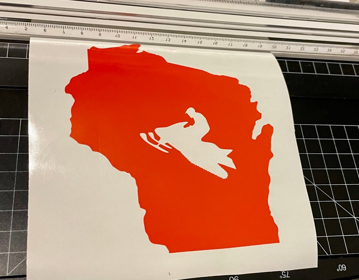 Multi-State Snowmobile Vinyl Decals | Blacked Out Designs