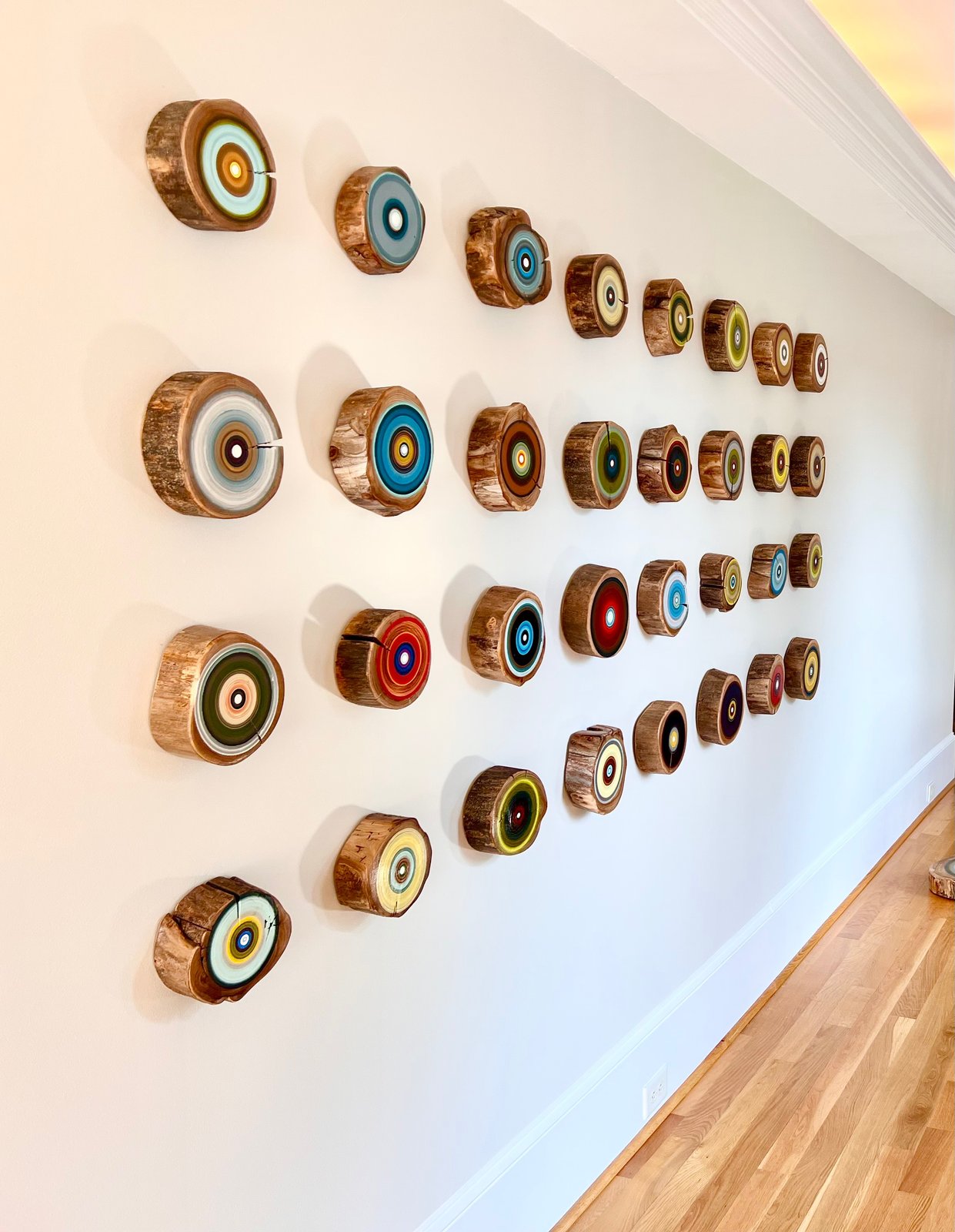 12 Tree Ring Paintings | Melton Makes