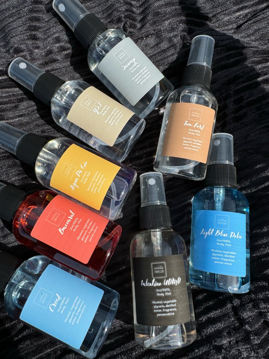 Men 2oz Body Mist | Summer Breeze Skin