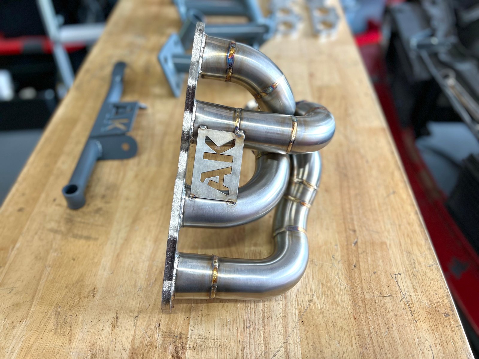 AK 3SGE BEAMS TO E30 SHORTY HEADERS | AK INTEGRATED AUTOWERKS