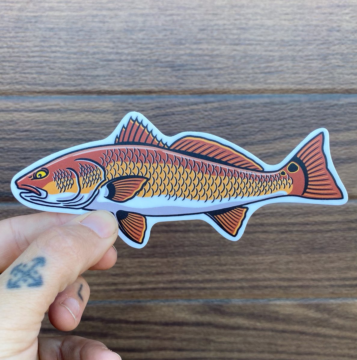 Redfish Sticker | DrewLR