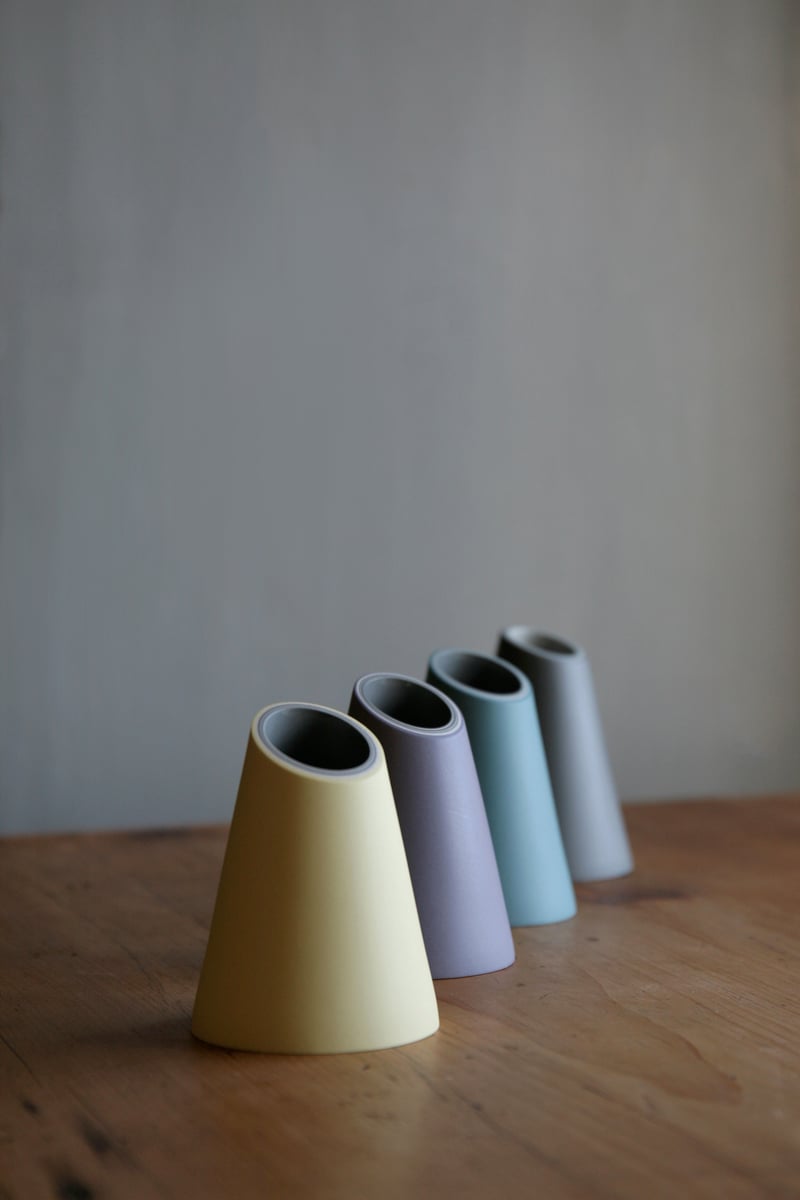 Slash Cut Vases | Jill Shaddock Ceramics