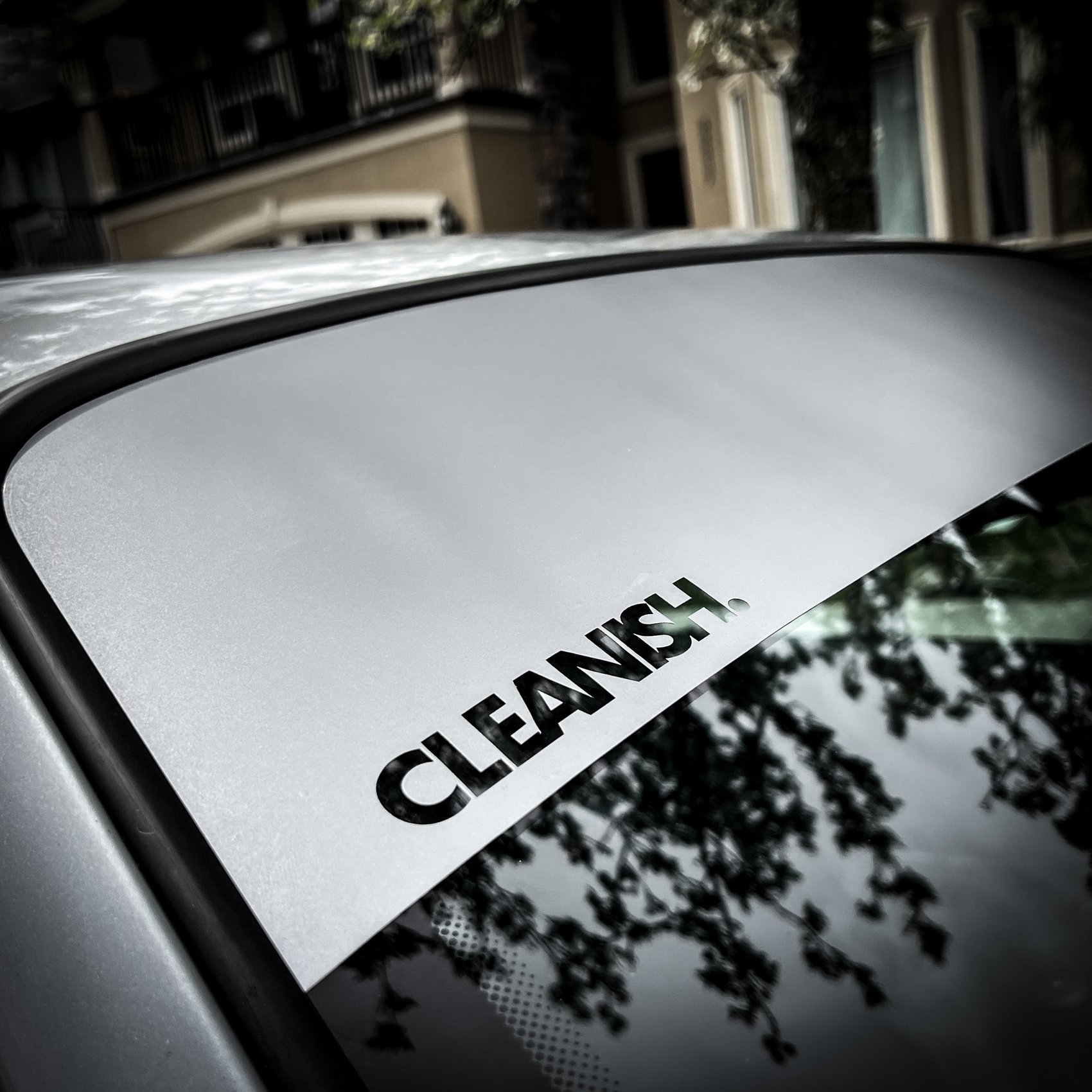 Blank Signature [Sun strip banner] | CLEANISH®