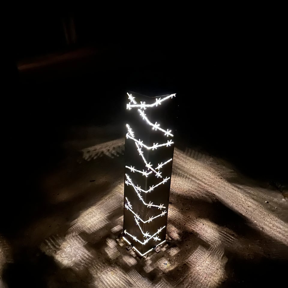 Garden Column - Vine Pattern | Ricki and Sons