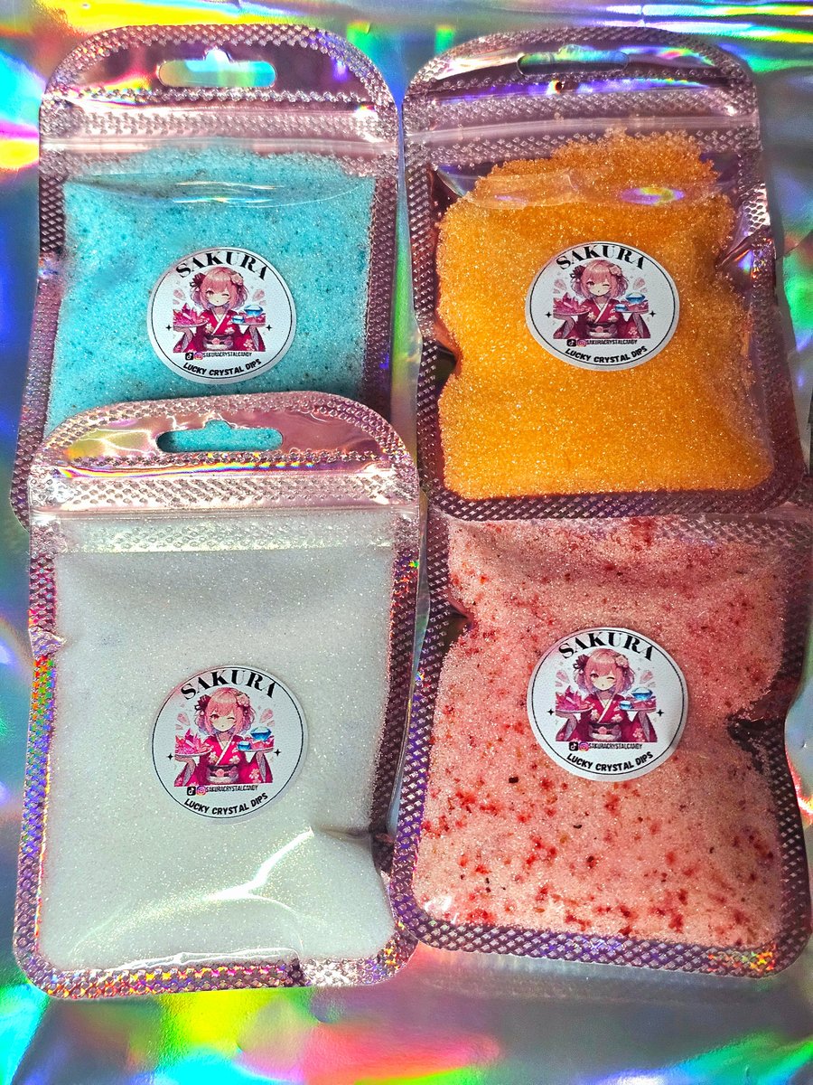 Lucky Crystal Dips | sakuracrystalcandy