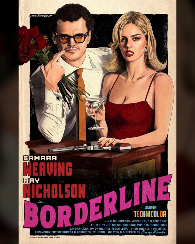 Borderline Poster | Shawn Mansfield Art