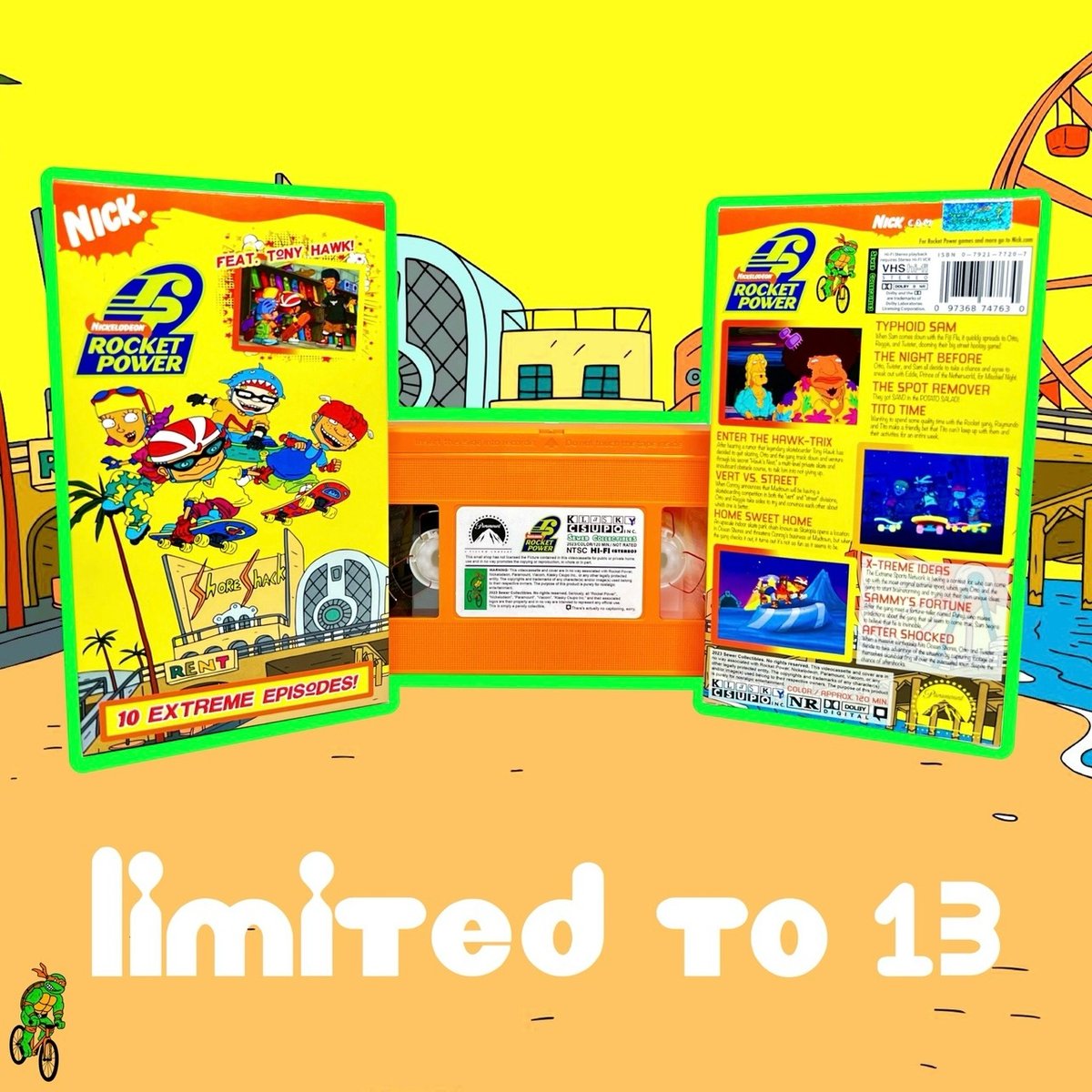 Rocket Power VHS Tape | Sewer Collectibles