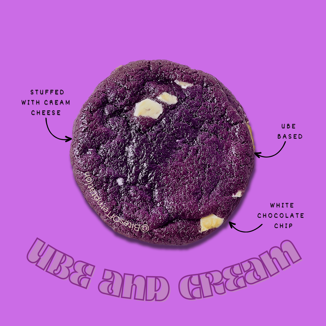 Ube and Cream | Bites Of Temptation