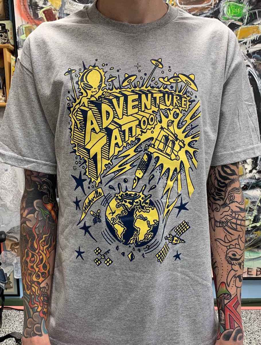 ALIEN INVASION T-Shirt | Adventure Tattoo