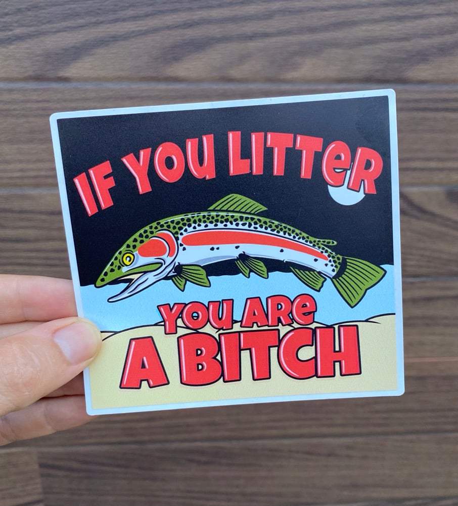 If You Litter Sticker | DrewLR