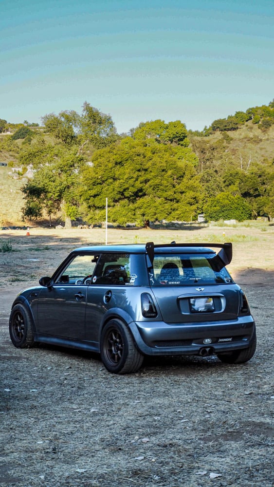 Track Car Aero — MINI R53 Adjustable Track Car Aero Wing