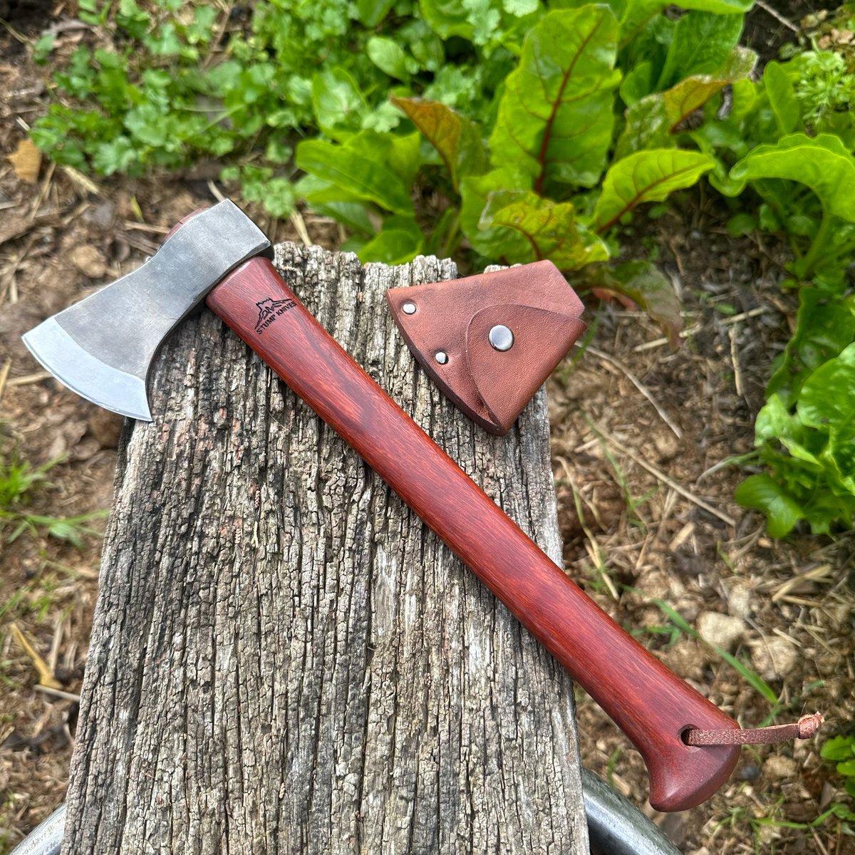 Hunters Axe 5160 Redgum | Stump Knives