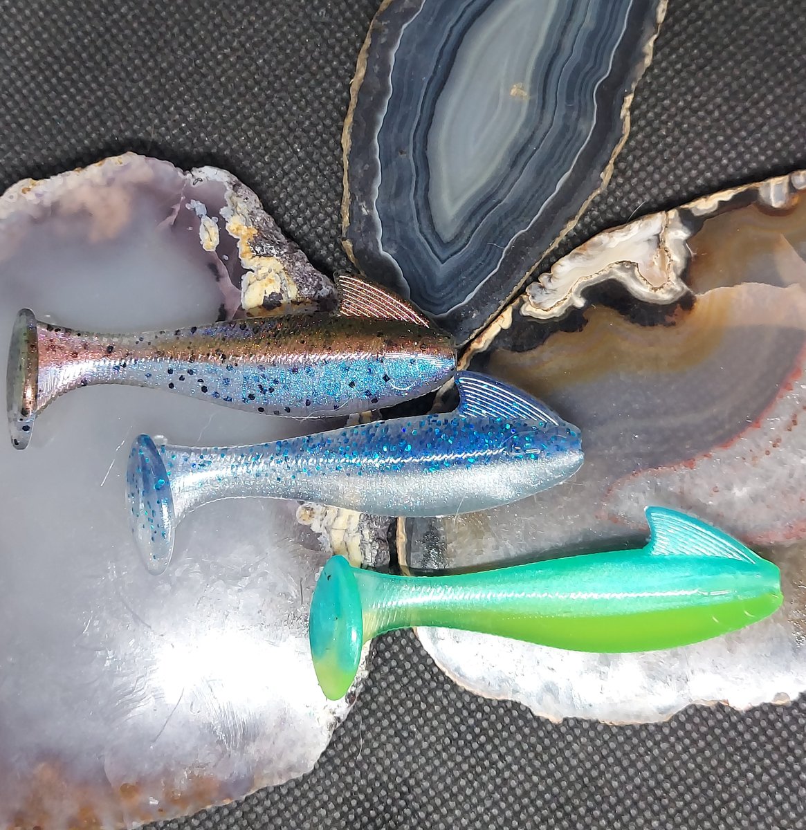 2.5" Spiffy kick 6pk | Stillwater Bait Co