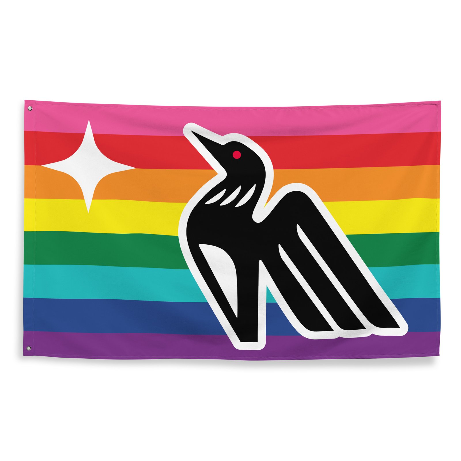 Minnesota Loon Pride Flag (8 Stripe Original) | Minnesota Mercantile