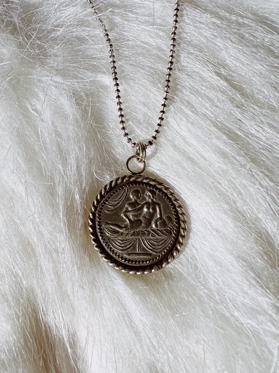Bad Companion Silver — IIII - Brothel Coin Pendant