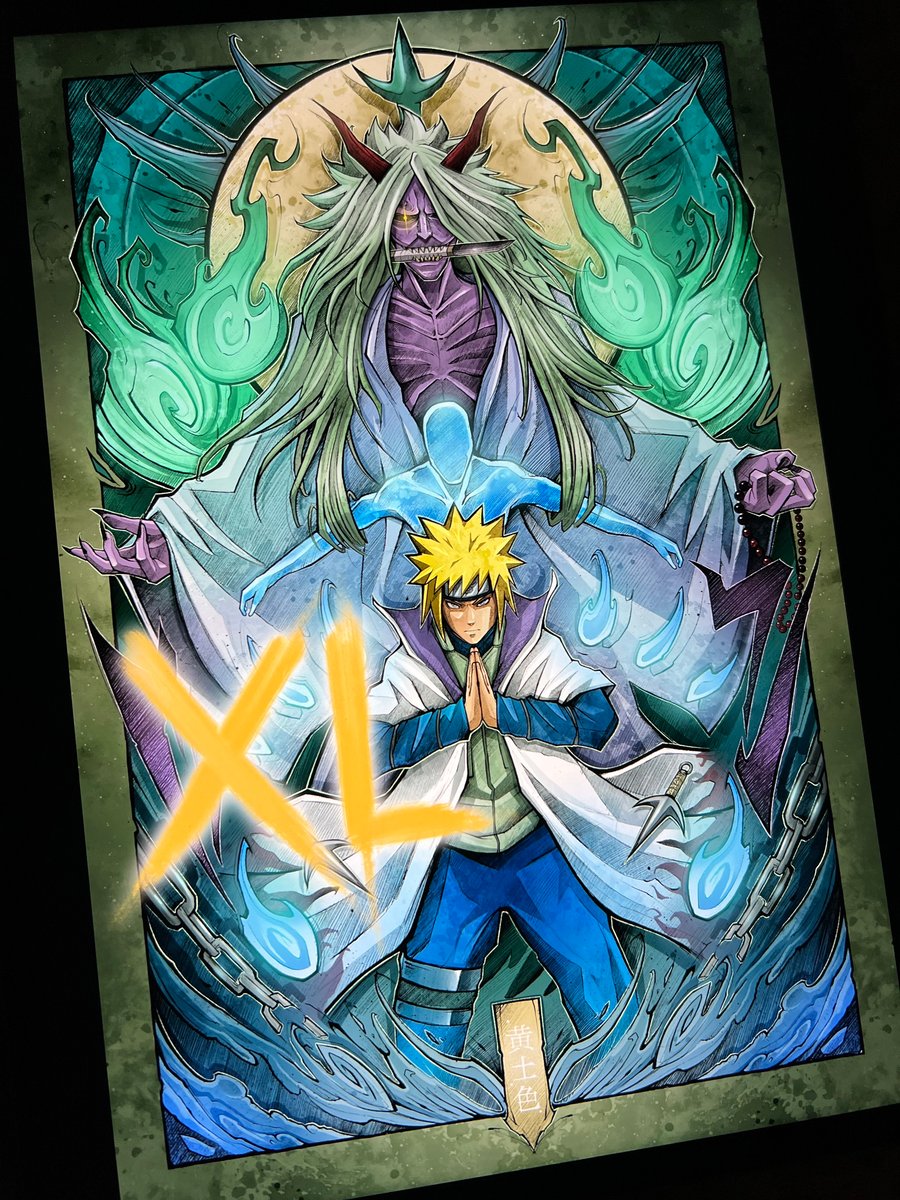 Ochre Fox — Minato Death Seal XL