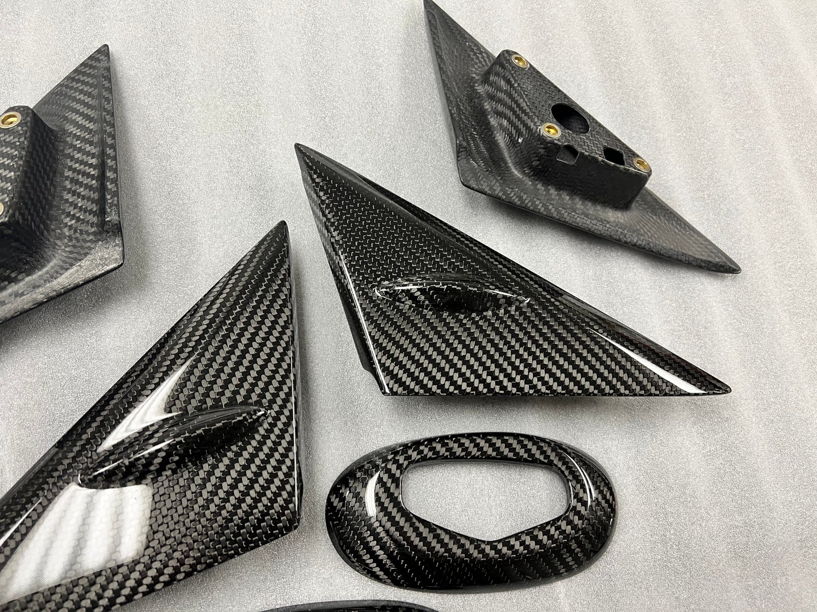 RX8 Mirror delete and relocations spacer | Marsh Composites