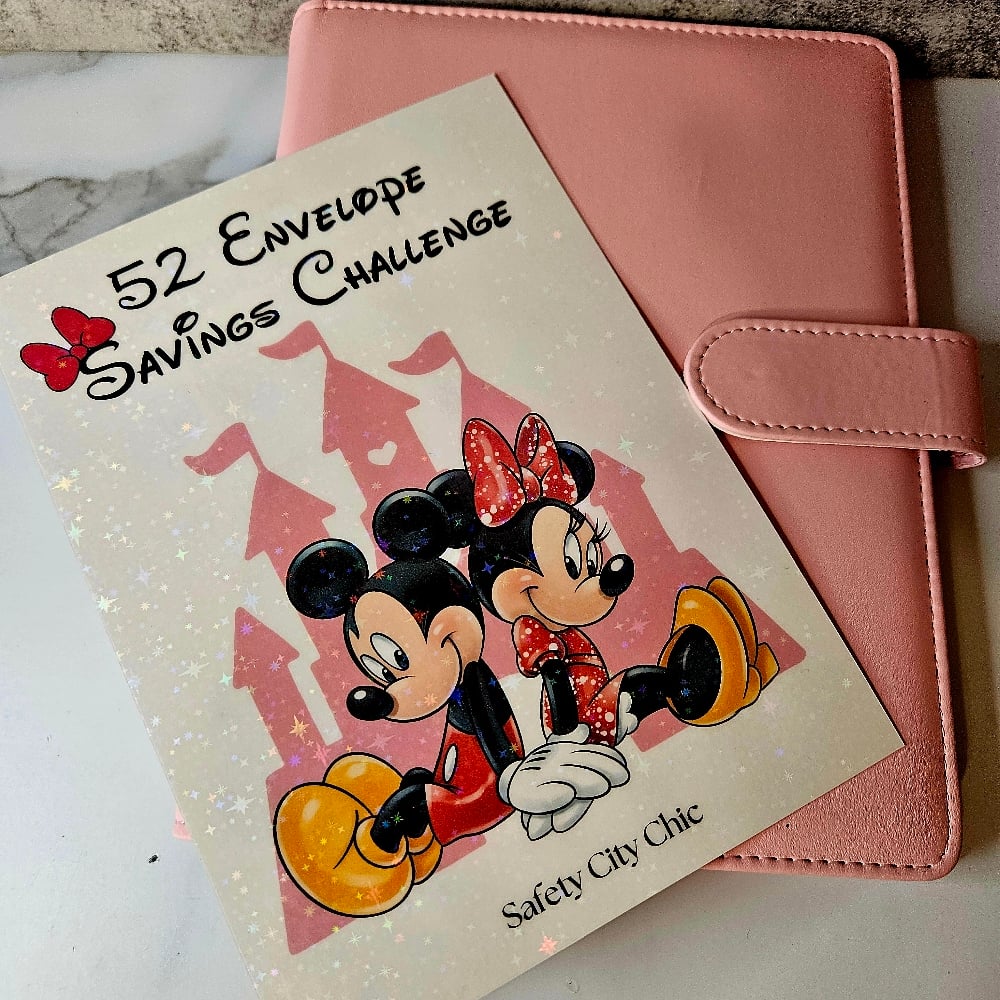 Minnie Edition 52 Envelope Savings Challenge A5 | Safety City Chic