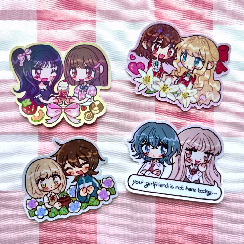 Yuri stickers | heartfraise
