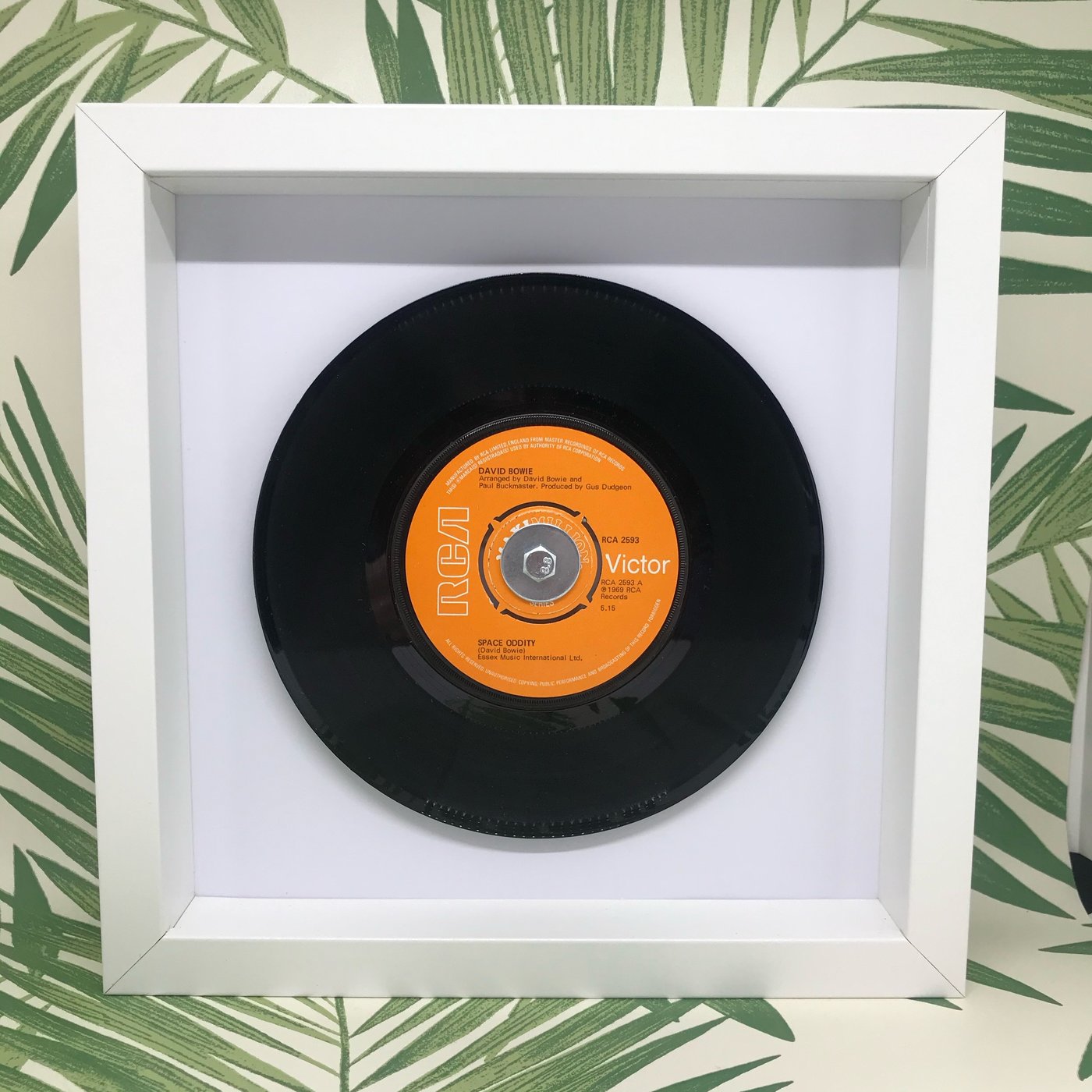 David Bowie: framed original 7" vinyl records | Lorna Kyle