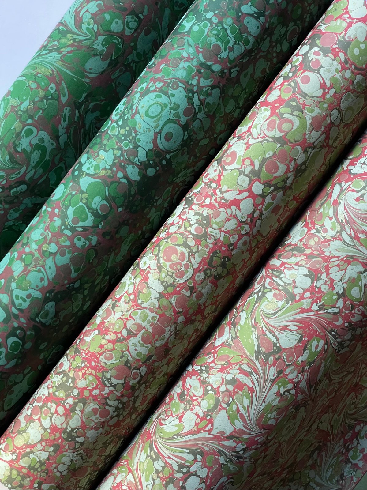 Spruce & Berry - Permanent Collection | Emily Romero Marbled Paper ...