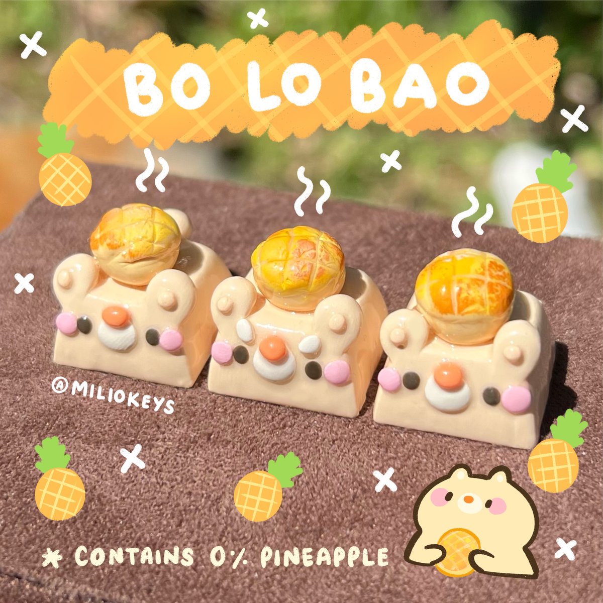 Bo Lo Bao Artisan Keycap | Papermilio