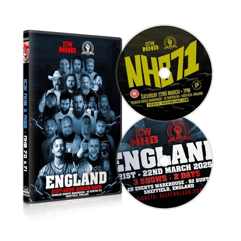 ICW NHB x RISE UK Weekender NHB70 & NHB71 DVD Box Set | ICW NHB Shop