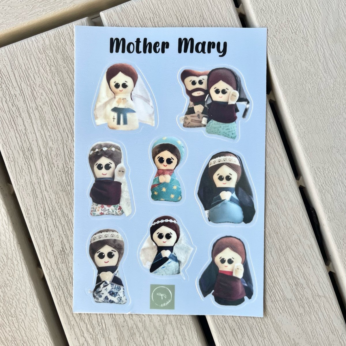 Mother Mary Sticker Sheet | A Lil’ Plant