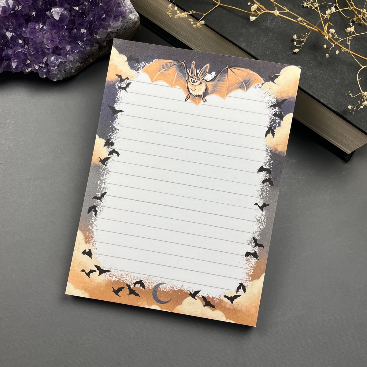 Bat Notepad | Willow & Roxas