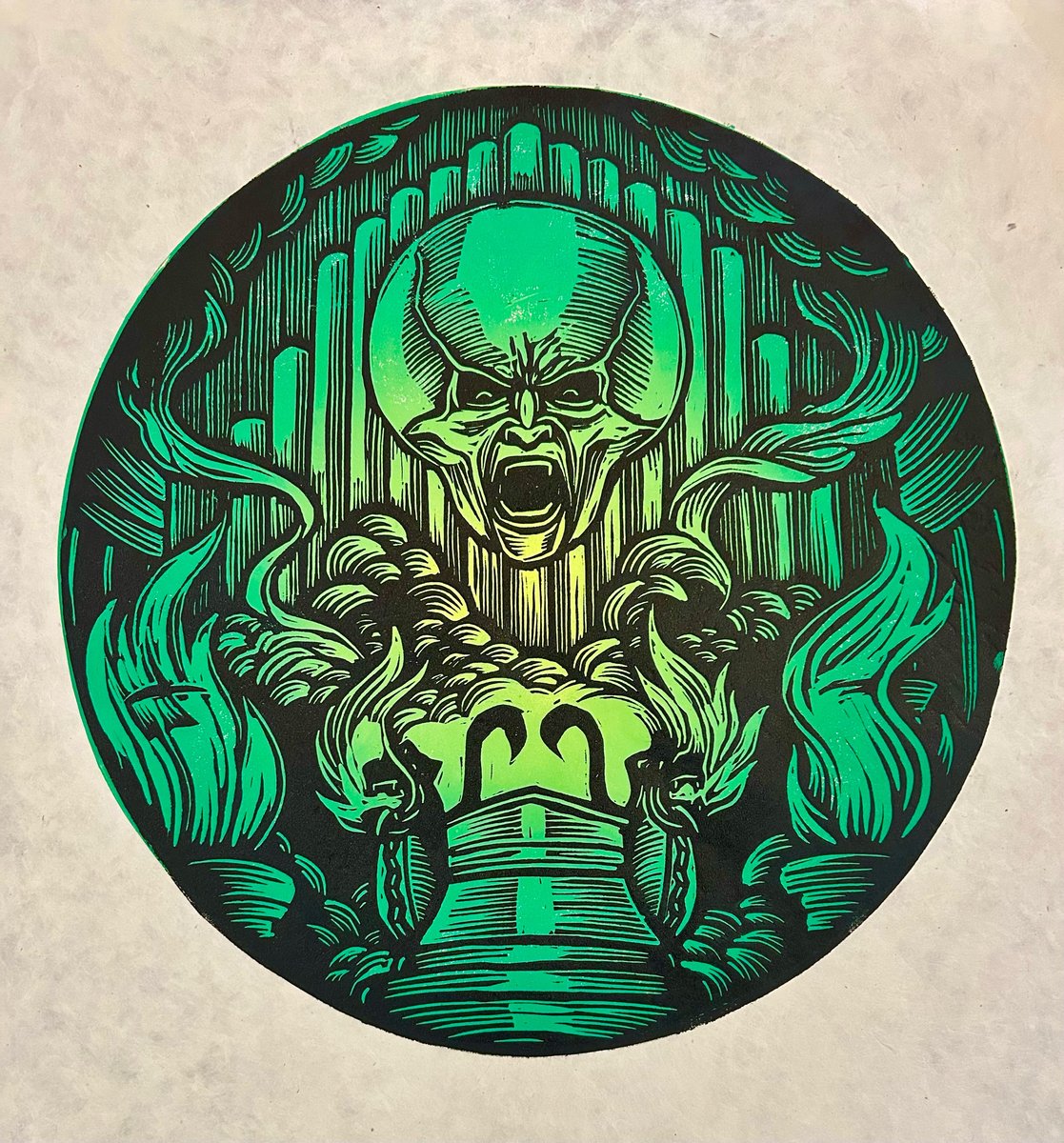 Wizard Of Oz Block Print | Brian Reedy