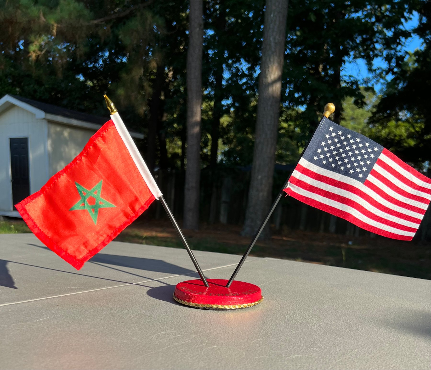 Table Flags | Moorish Warehouse