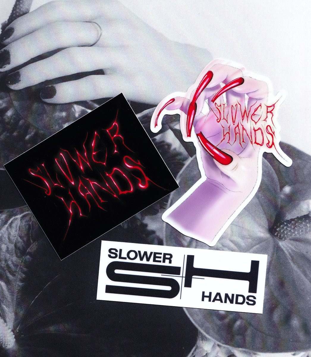 Slower Hands Sticker Pack by Kim Miki | Slower Hands
