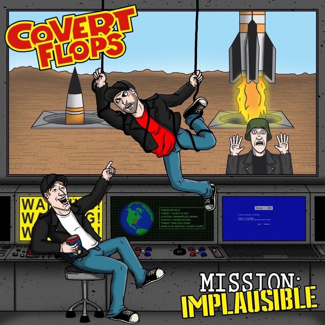 Covert Flops - Mission:Implausible Cassette | Mom's Basement Records