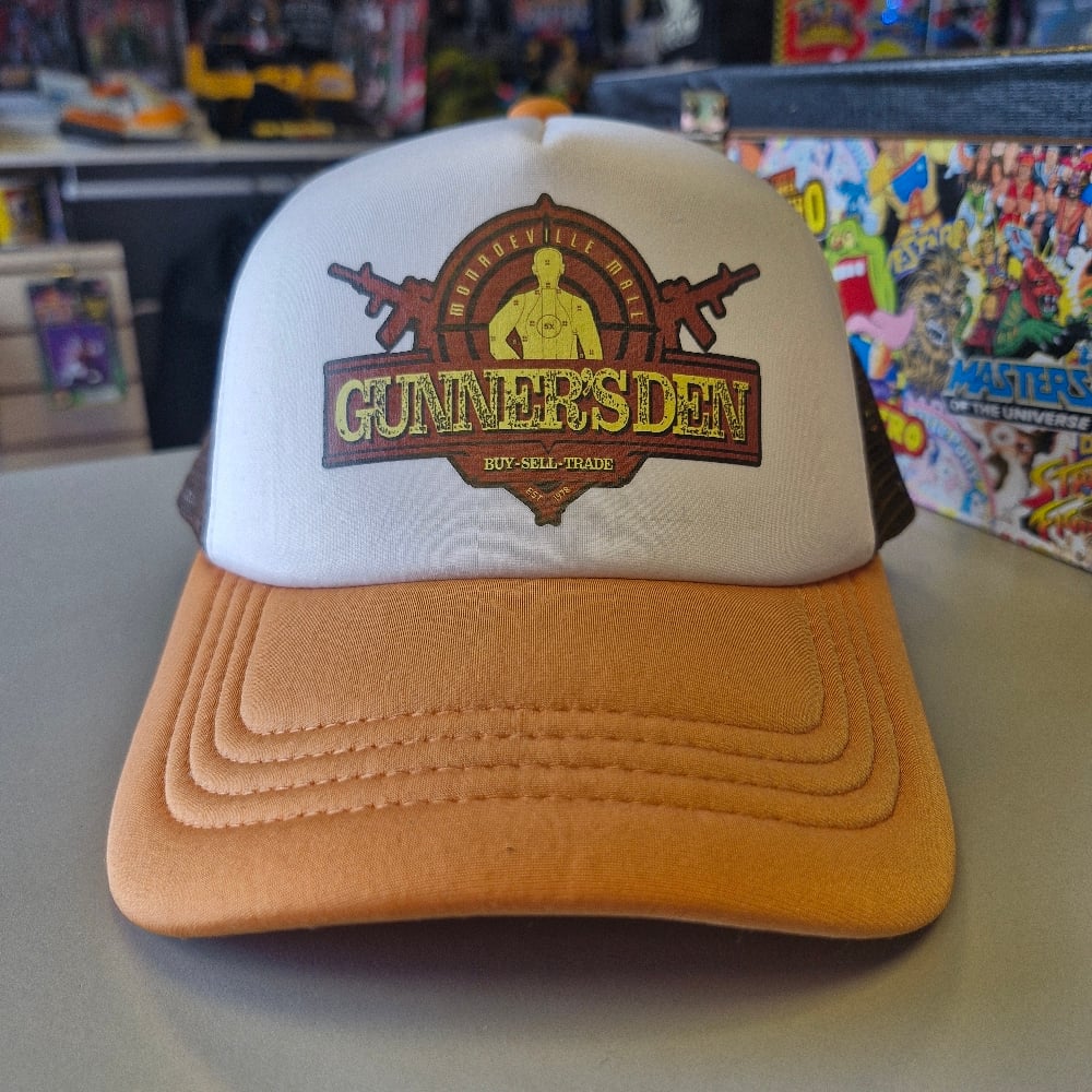 Gunner's Den Dawn Of The Dead Trucker Snapback Hat | 4eveRetro