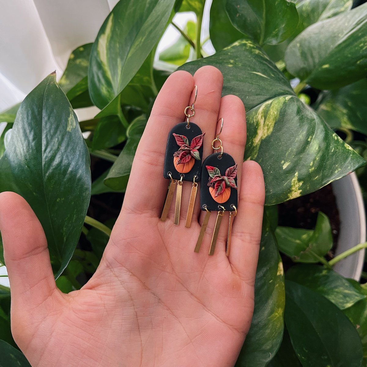 Red Mantra Potted Plants | Bird of Clay