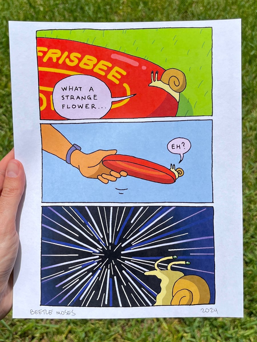 Star Snailor Signed Print | Beetle Moses