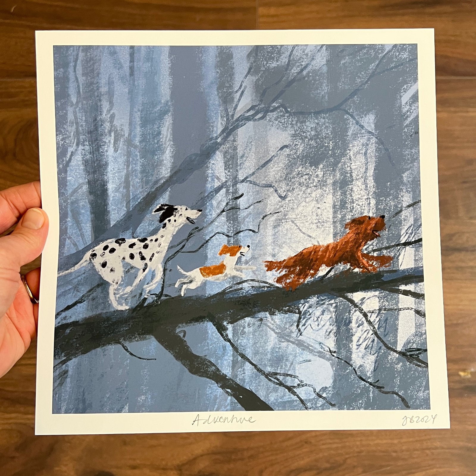 Adventure - Archive Quality Print | Jenny Bloomfield Illustration