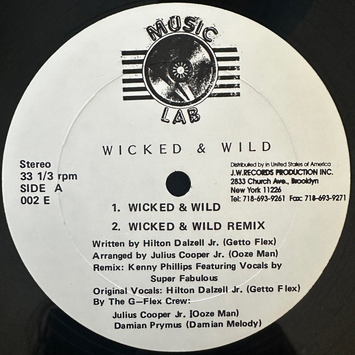 The G-Flex Crew - Wicked & Wild | Mixed Reviews Records