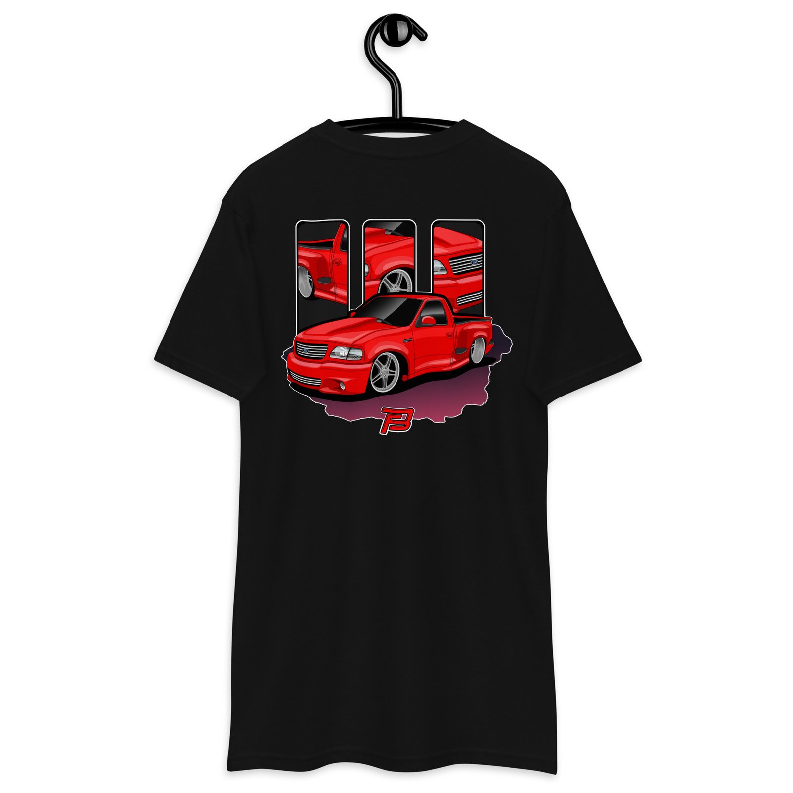 Red Lightning Shirt With FB Logo | FordBoyz