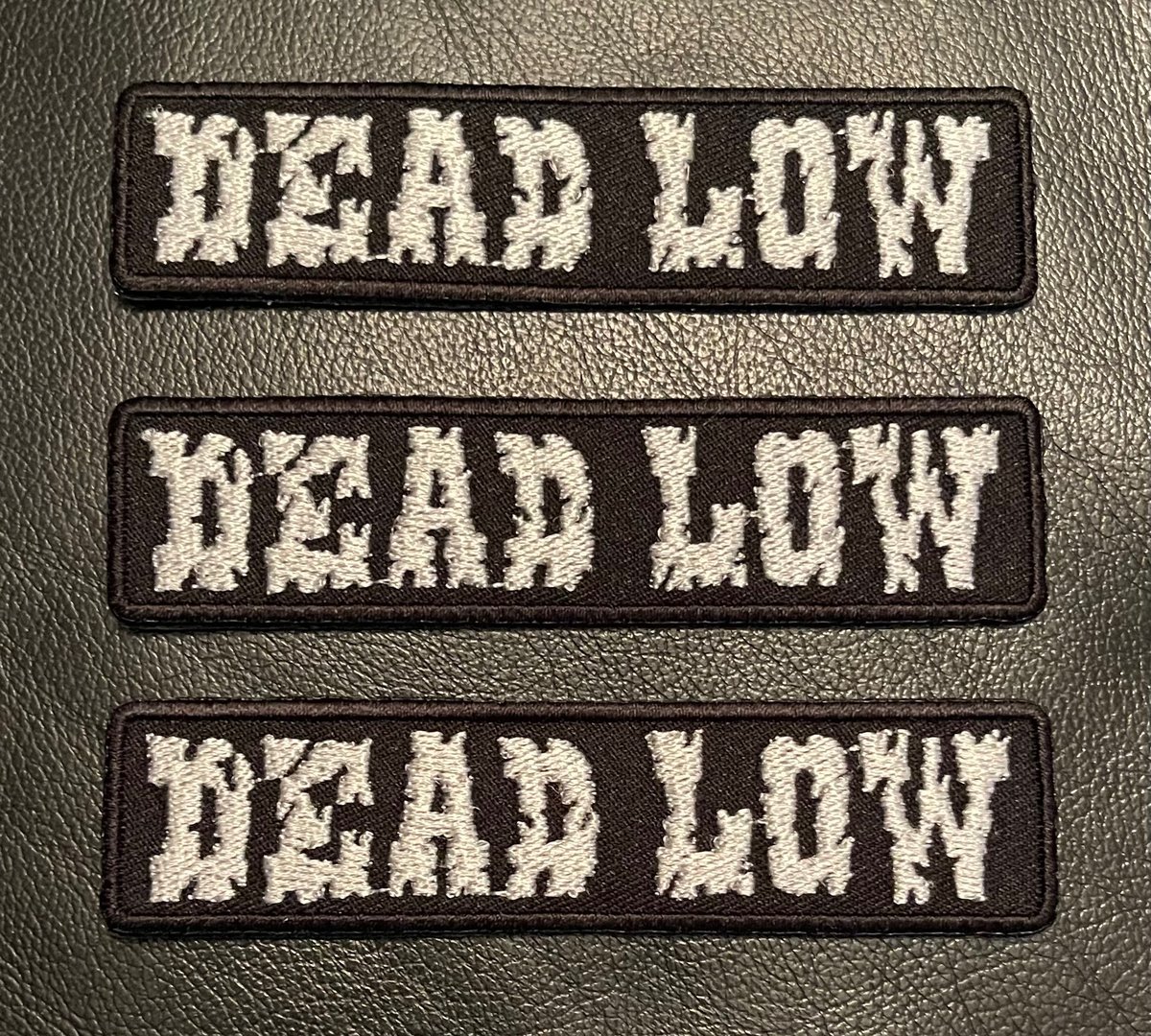 Dead Low - Embroidered Patch | Audio Epidemic Records