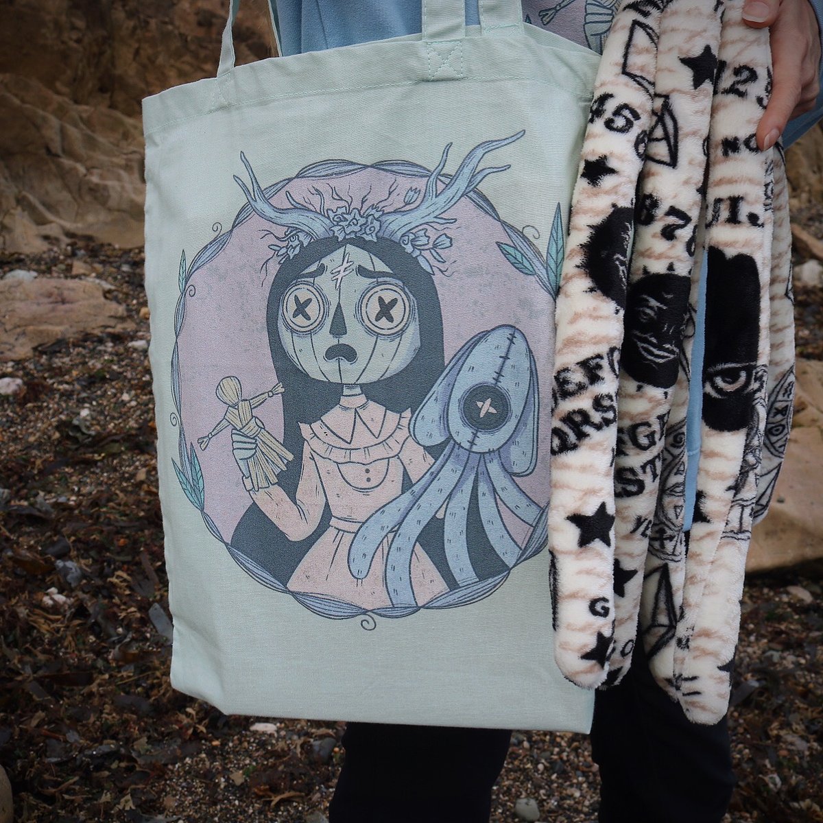 SoulsofBeldam — PREORDER Ghost Pumpkin Tote