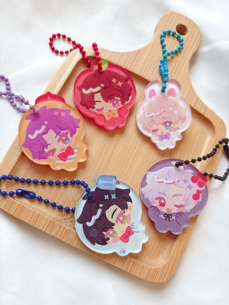 Love And Deepspace Mascot Gummy Phone Charms | Wheatloaves