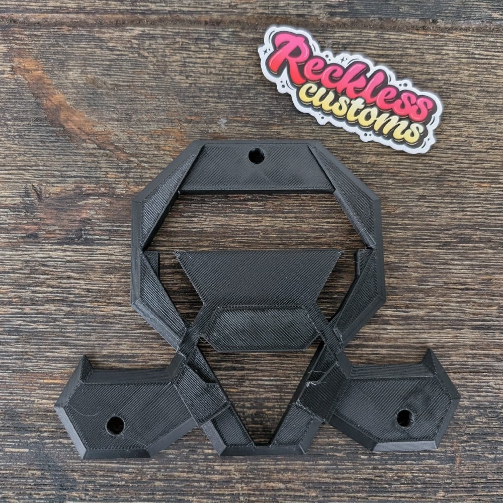 Reckless Battery Box Front Ninja Plate | Reckless Customs