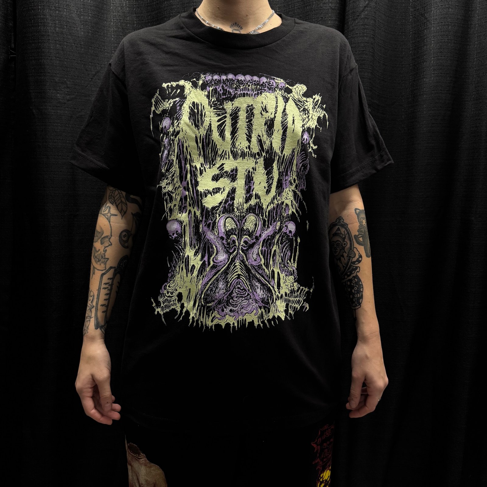 STU - "PERP" T SHIRT AMERICAN APPAREL | Fix My Face Records