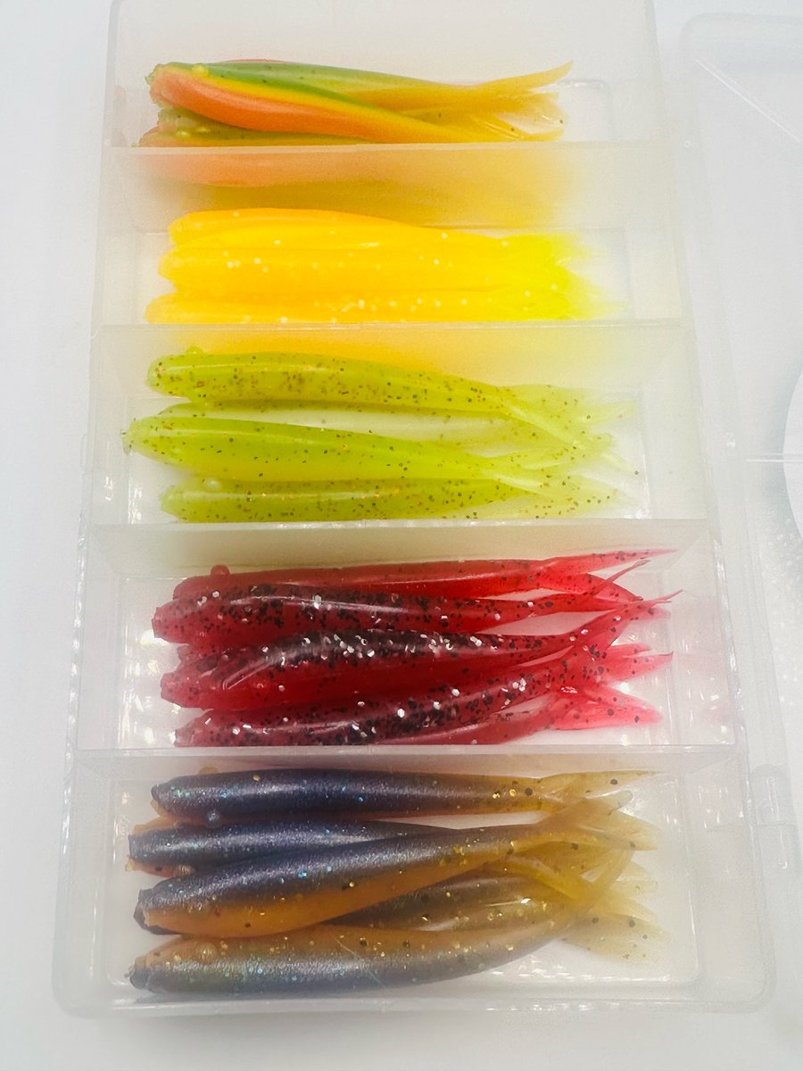 3" Minnow Kit 35 pcs | Troutvet Custom Baits
