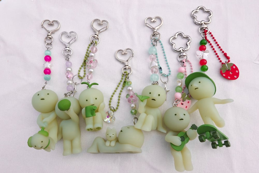 Smiski Sunday Inspired Keychains | Brooklens Jewelry