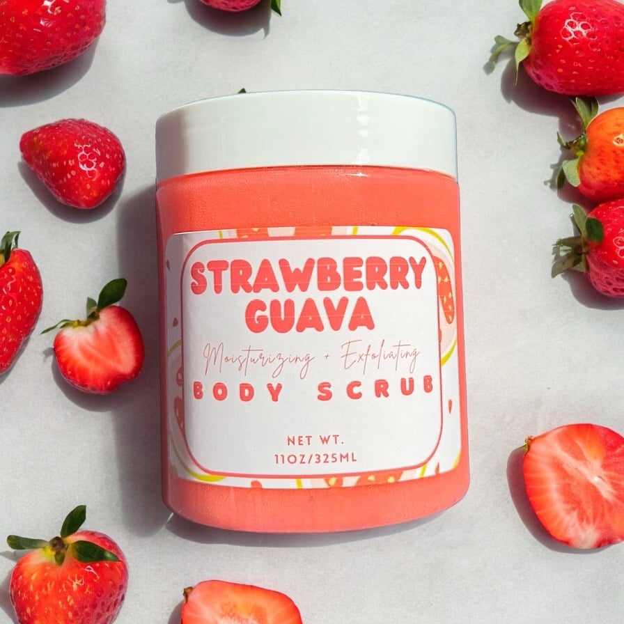Strawberry Guava Body Scrub | beautyxbars