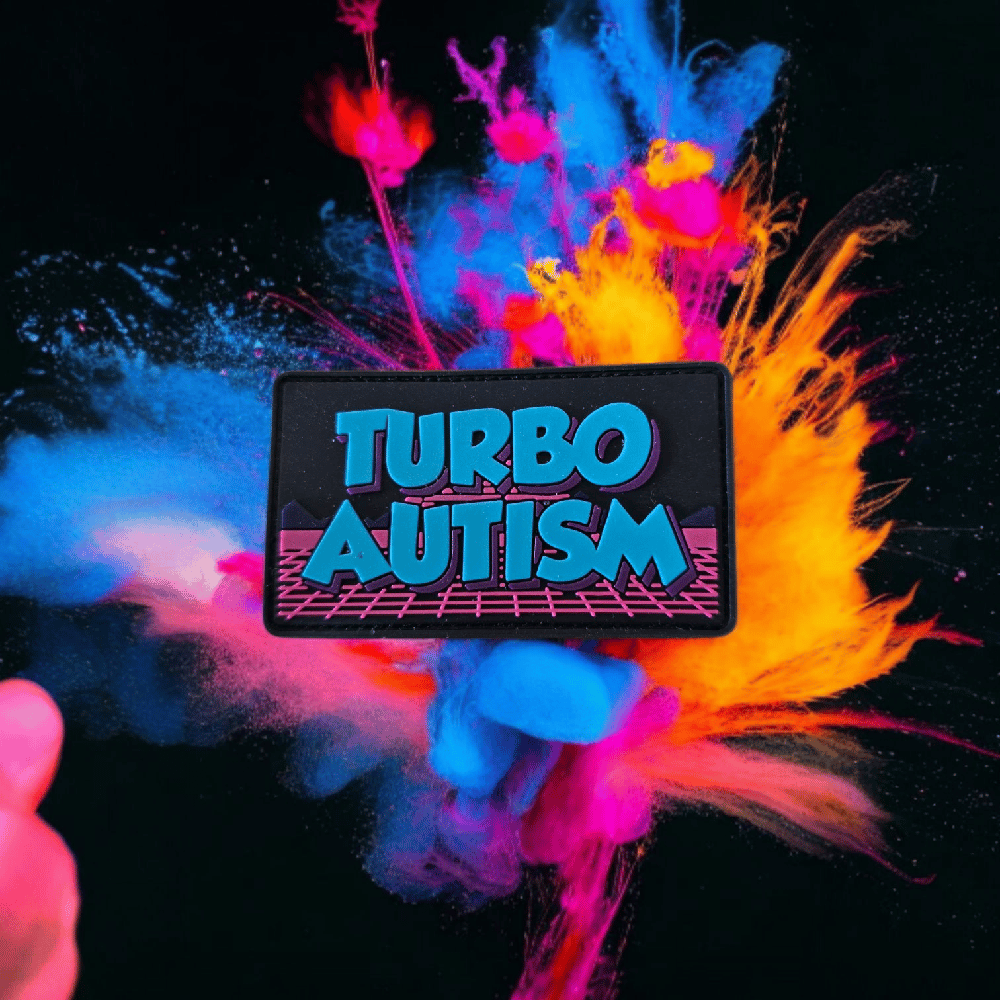 Turbo Autism Patch | Gun Slaps